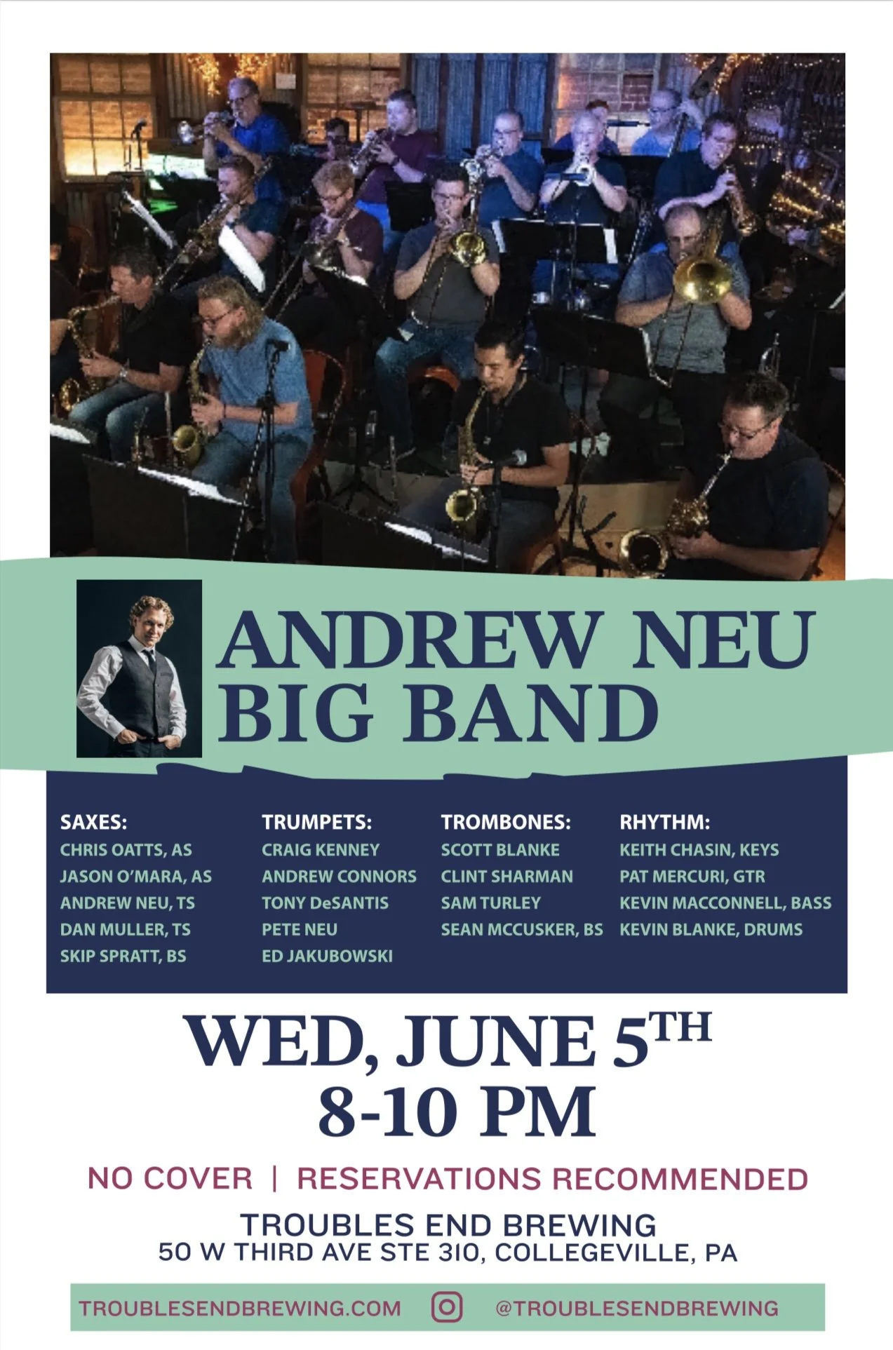 UPCOMING EVENTS — Troubles End Brewing