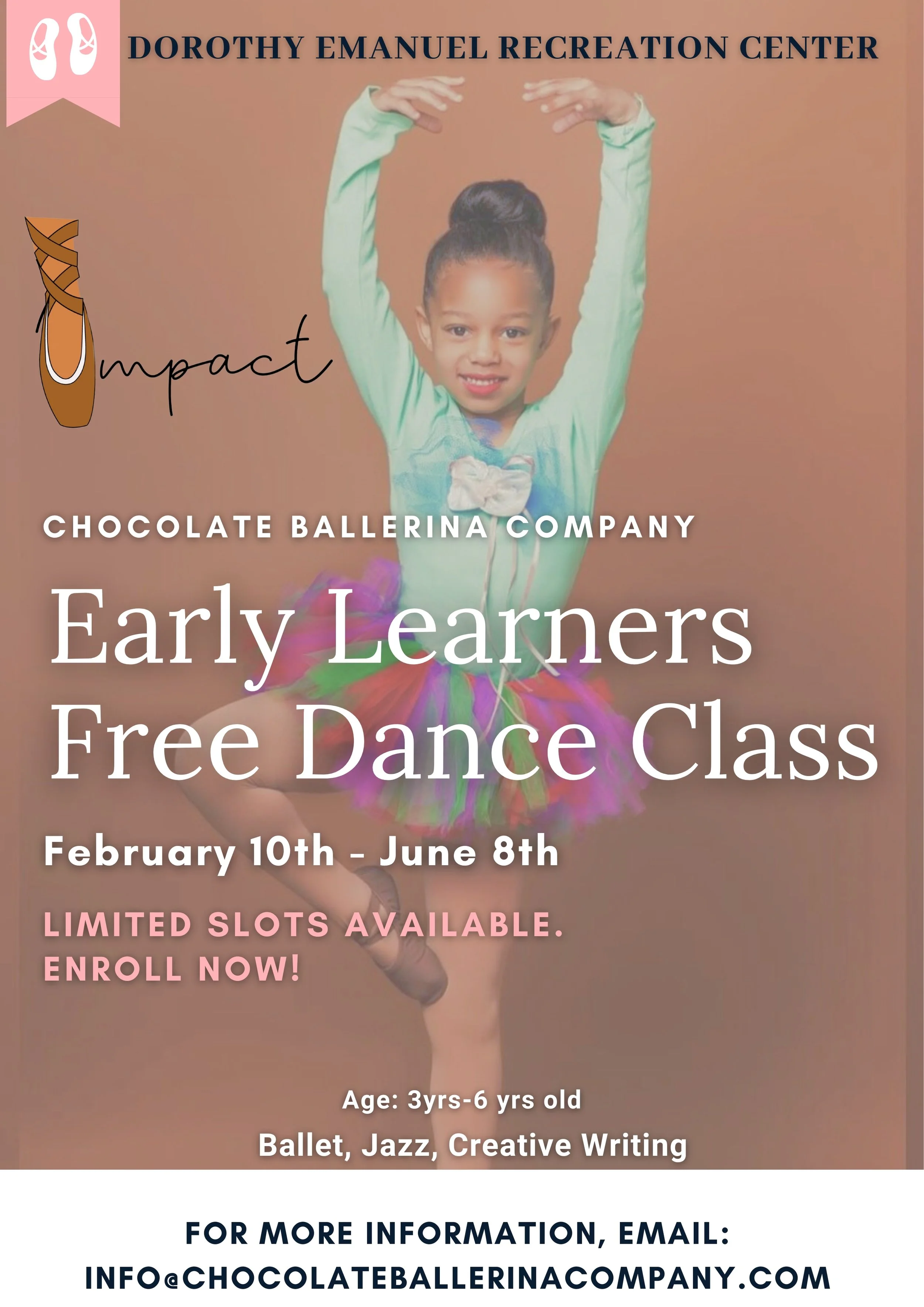 Free Dance Classes — Chocolate Ballerina Company