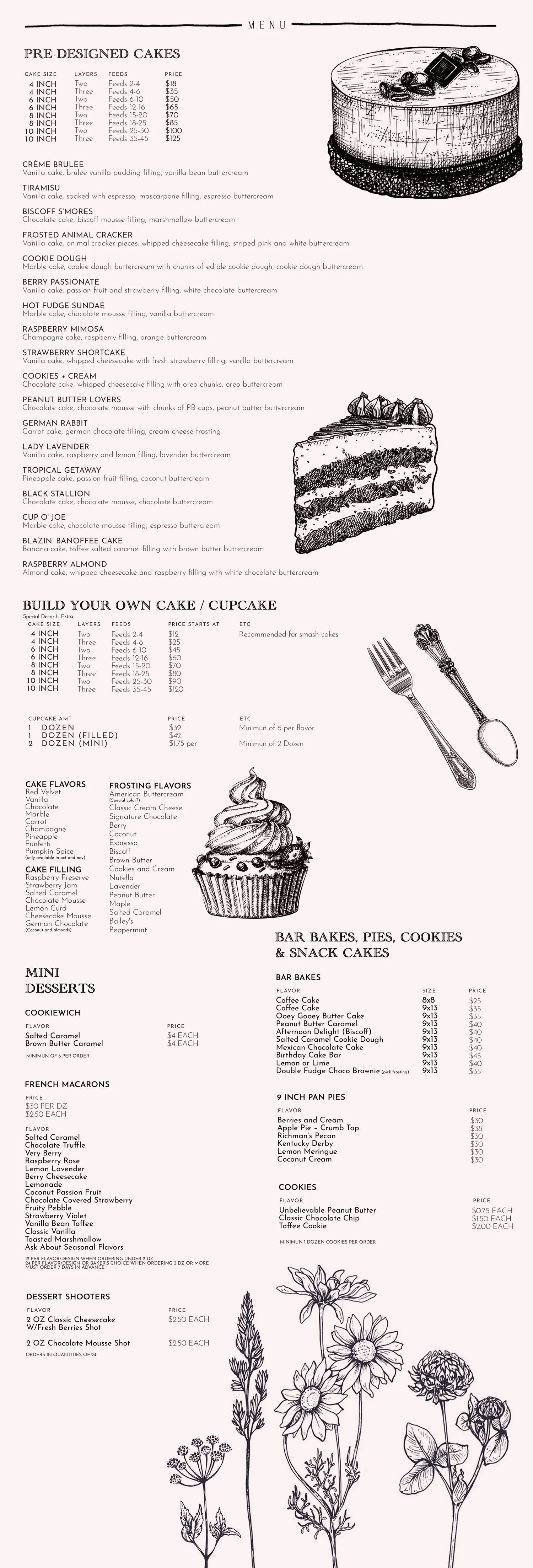 Menu — Taste by Spellbound