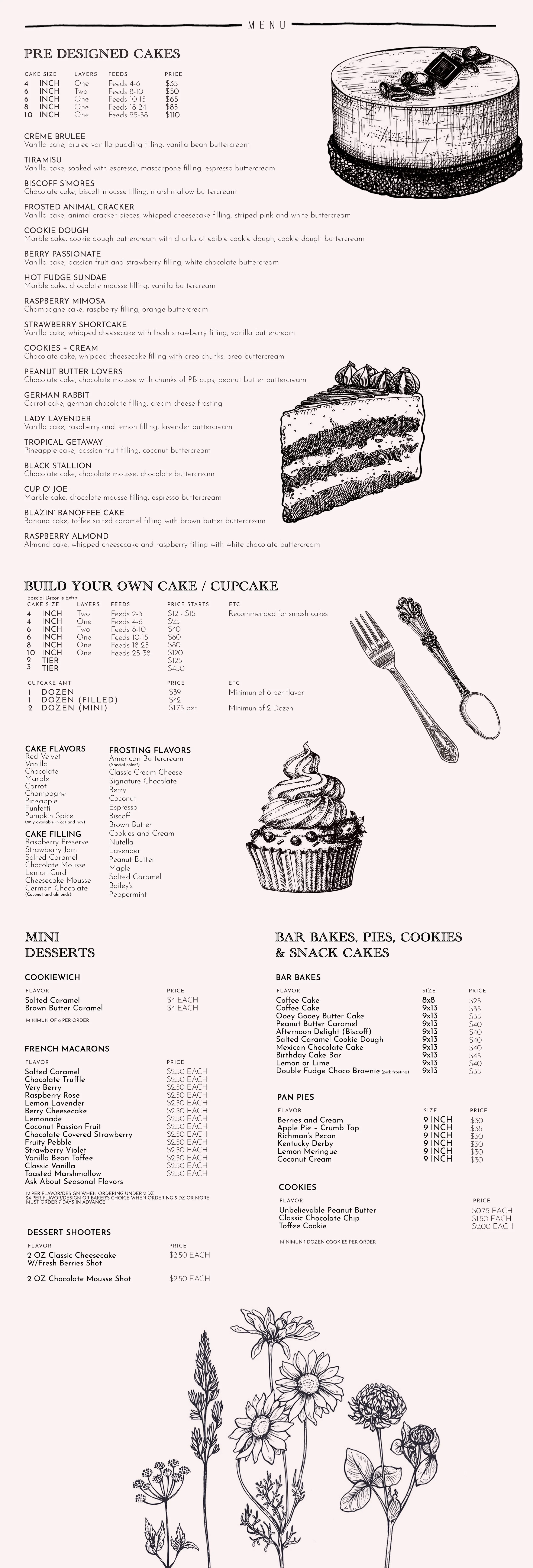 Menu — Taste by Spellbound