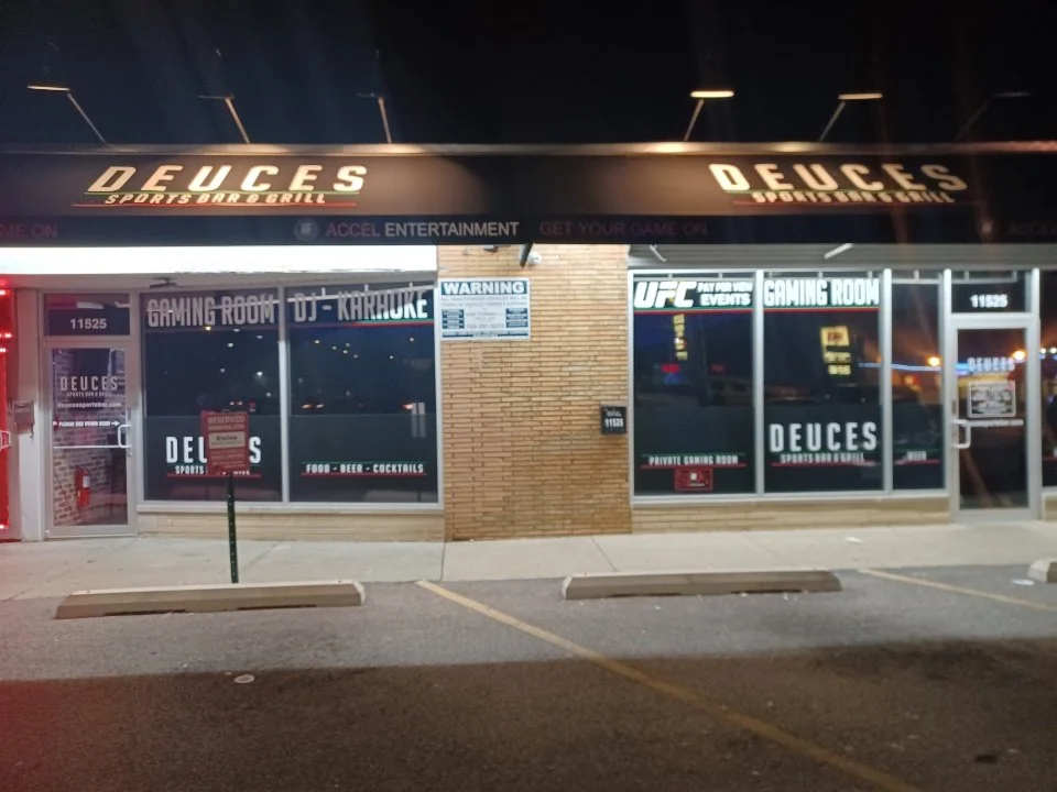 NOW OPEN- DEUCES BAR & GRILL