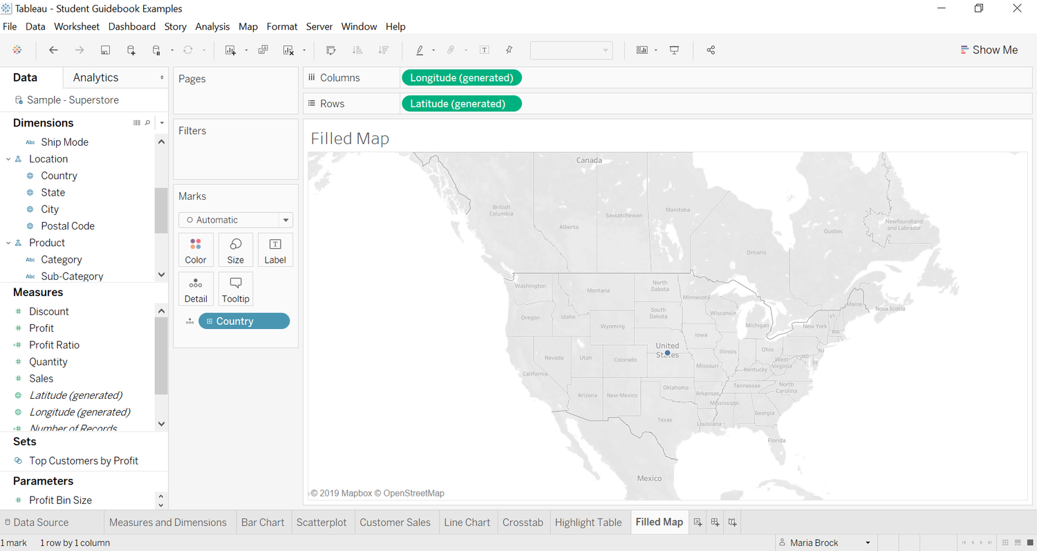 Maps — The Tableau Student Guide