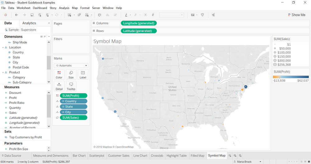 Maps — The Tableau Student Guide