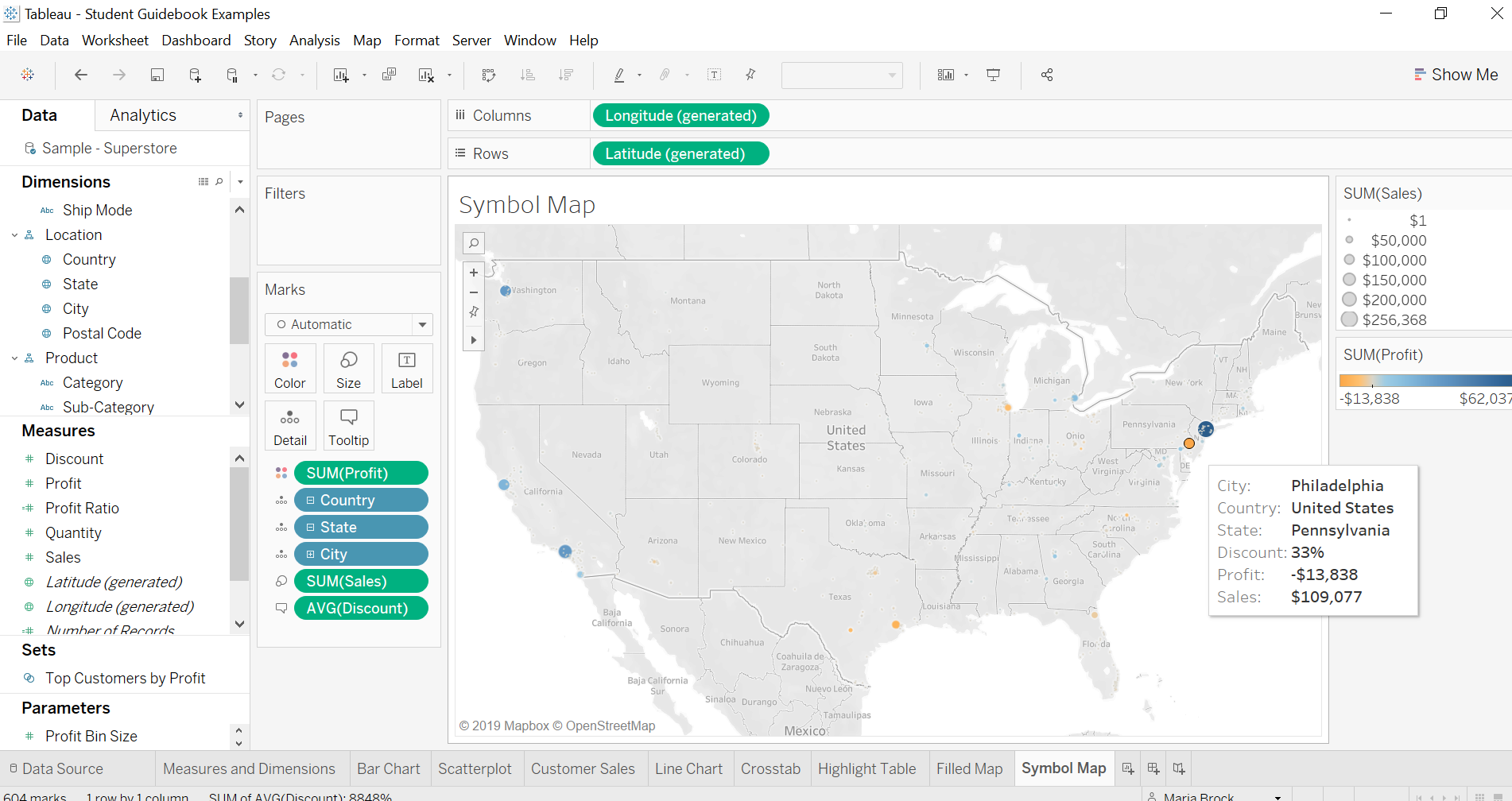 Maps — The Tableau Student Guide