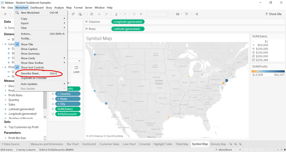 Maps — The Tableau Student Guide