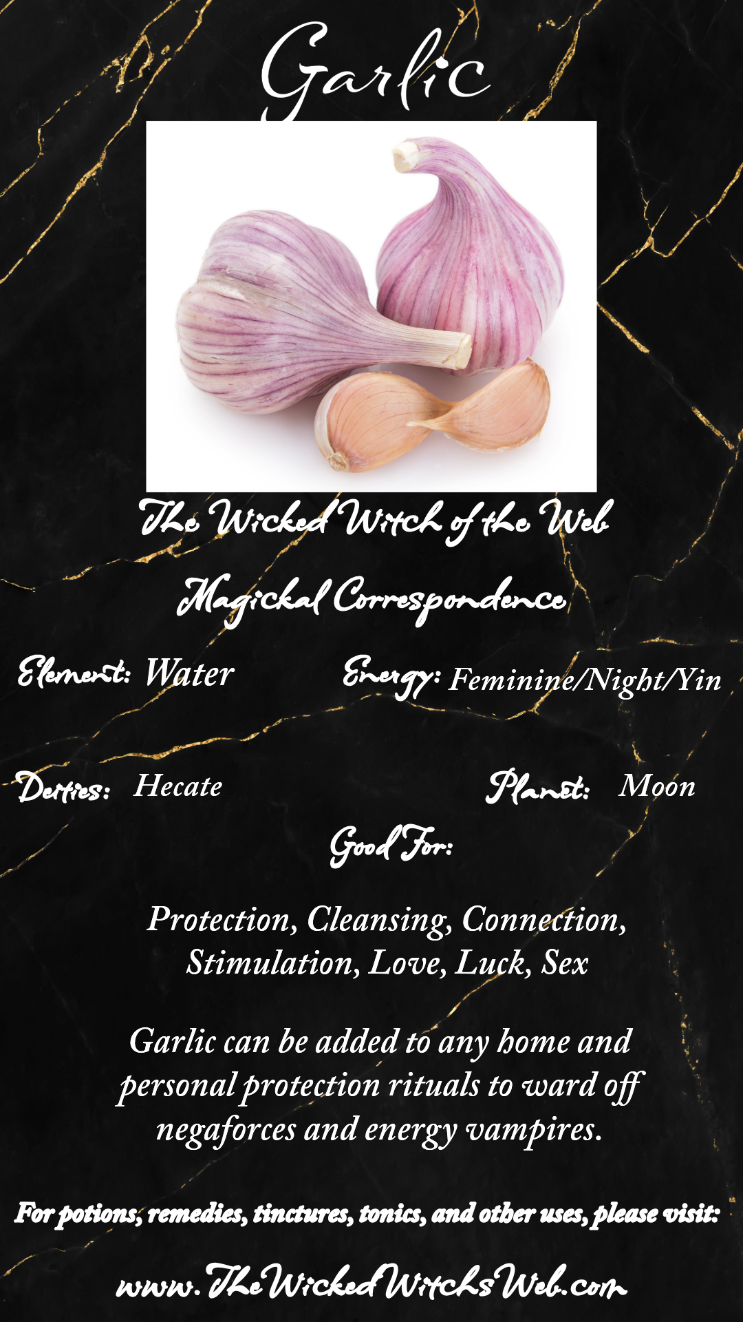Garlic Herb Magickal Correspondences - Virtual Greencraft Grimoire ...