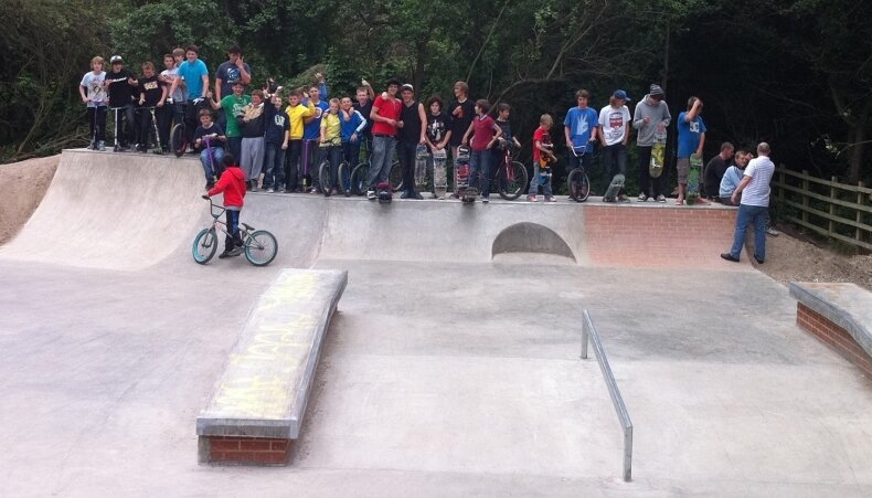 Design & build of Sunbury-On-Thames Skatepark | Gravity Skateparks