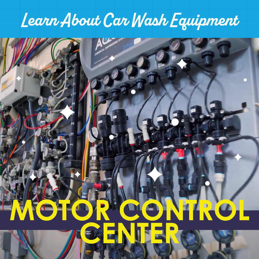 Learn About Car Wash Equipment—Motor Control Center — JetSplash Car Wash
