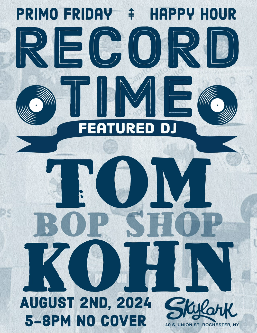 Events — Bop Shop Records