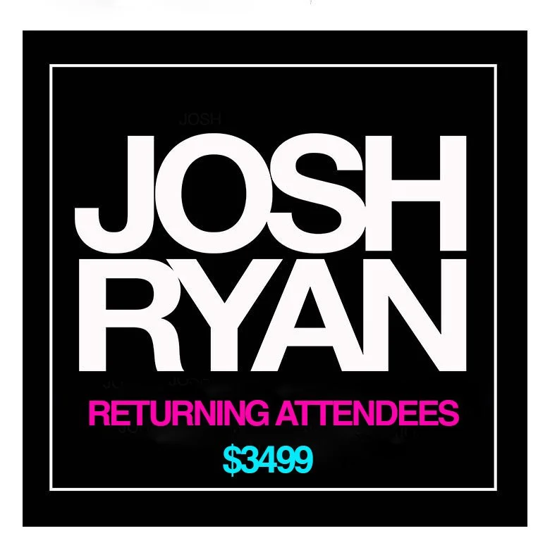 SIGN UP — JOSH RYAN 📷 Workshop