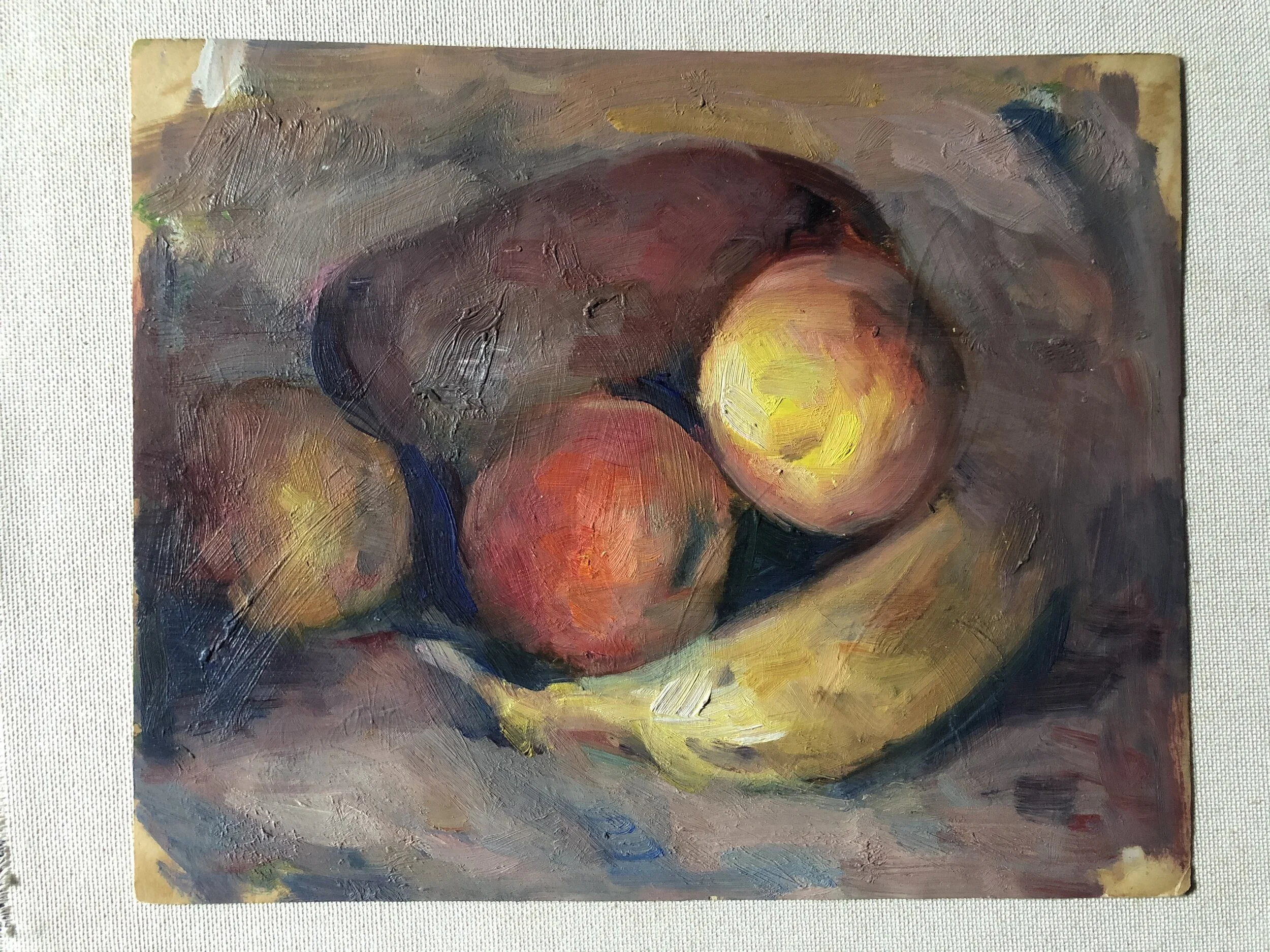 34. Untitled (Still Life Fruit and Carrots) — Max Ginsburg