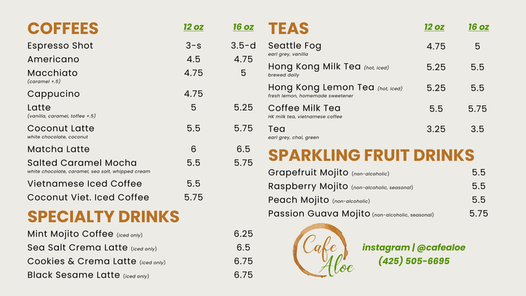 Cafe Aloe