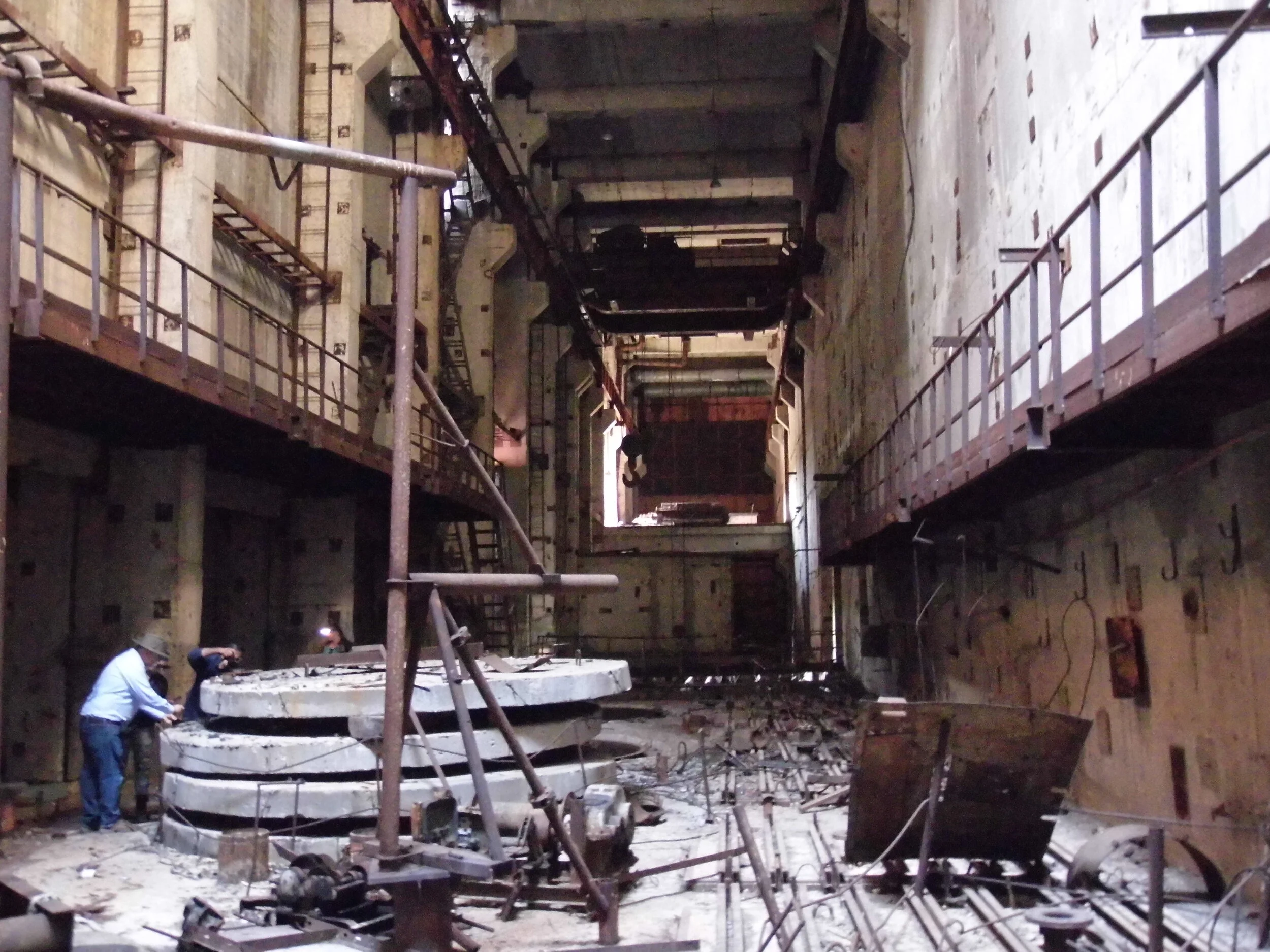 Chernobyl Reactor Inside