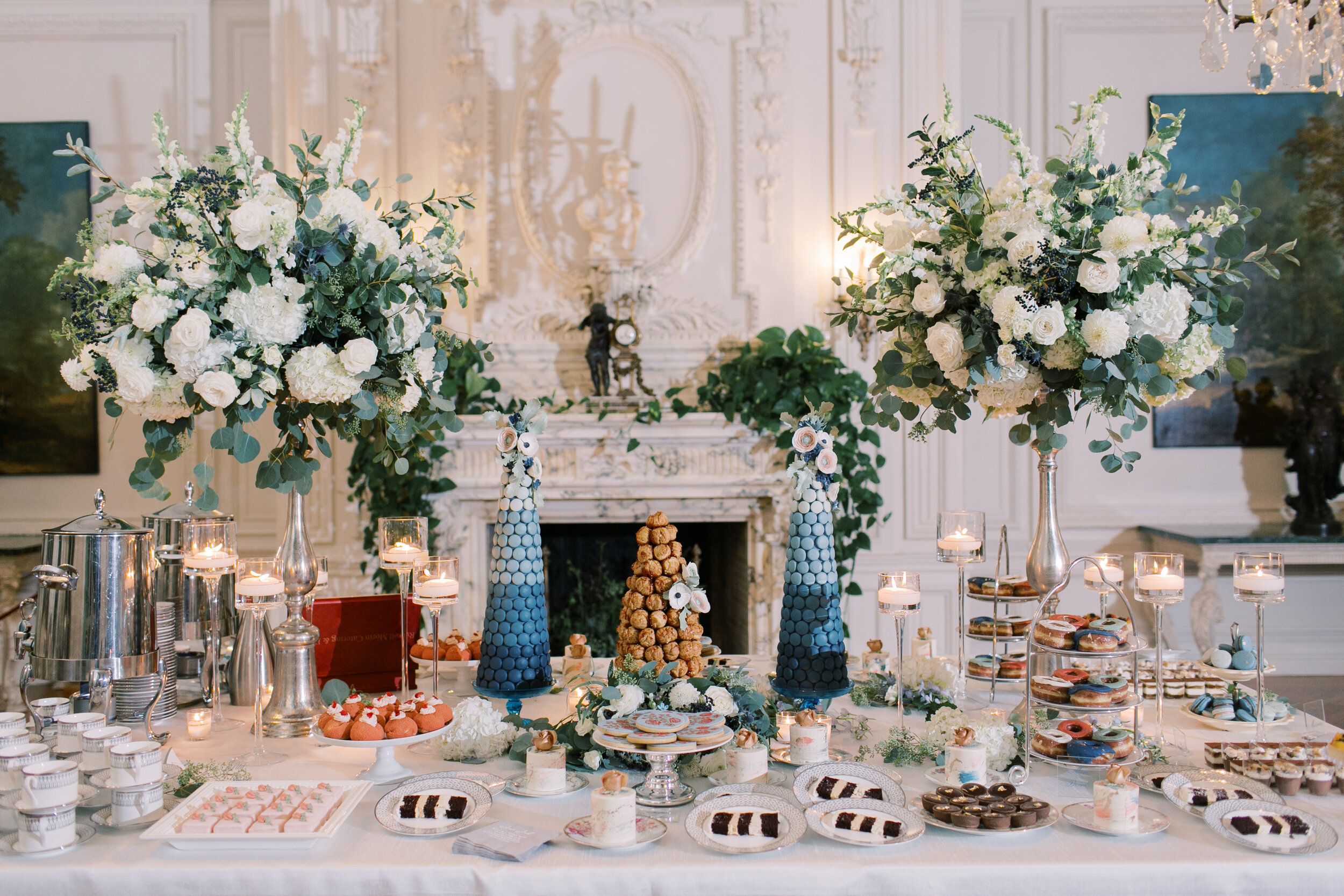 Elaborate dessert stations are an essential feature to any celebration ...