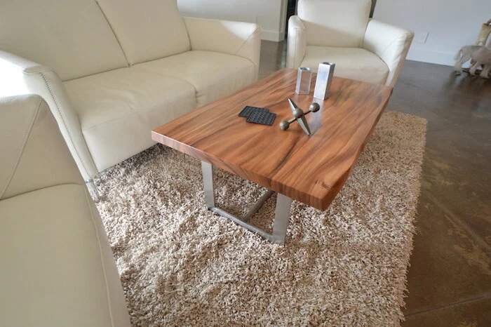 Coffee tables in Honolulu made by furniture maker Satoshi Yamauchi ...