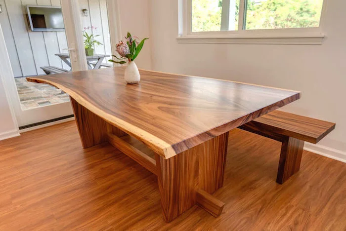 Monkeypod Tables in Honolulu Hawaii — Furniture Maker Satoshi Yamauchi ...
