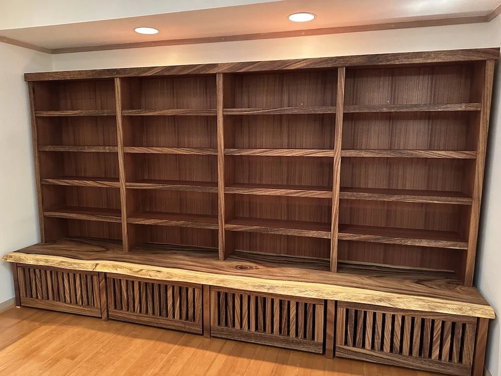 Bookcases custom made — Furniture Maker Satoshi Yamauchi custom ...