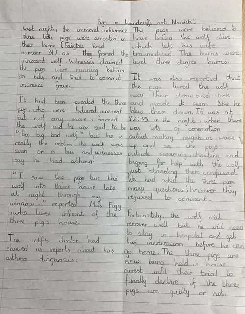 English — Lodge Farm Primary School, Willenhall