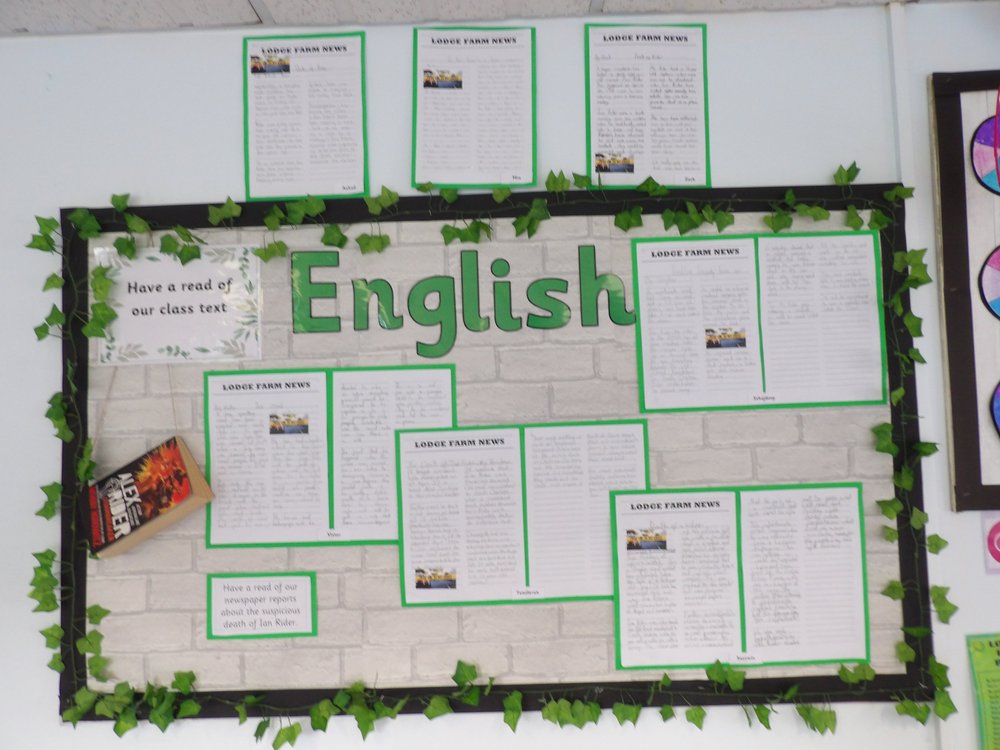 English — Lodge Farm Primary School, Willenhall