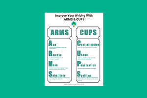 Editing Writing with ARMS and CUPS — Primary English Education Consultancy