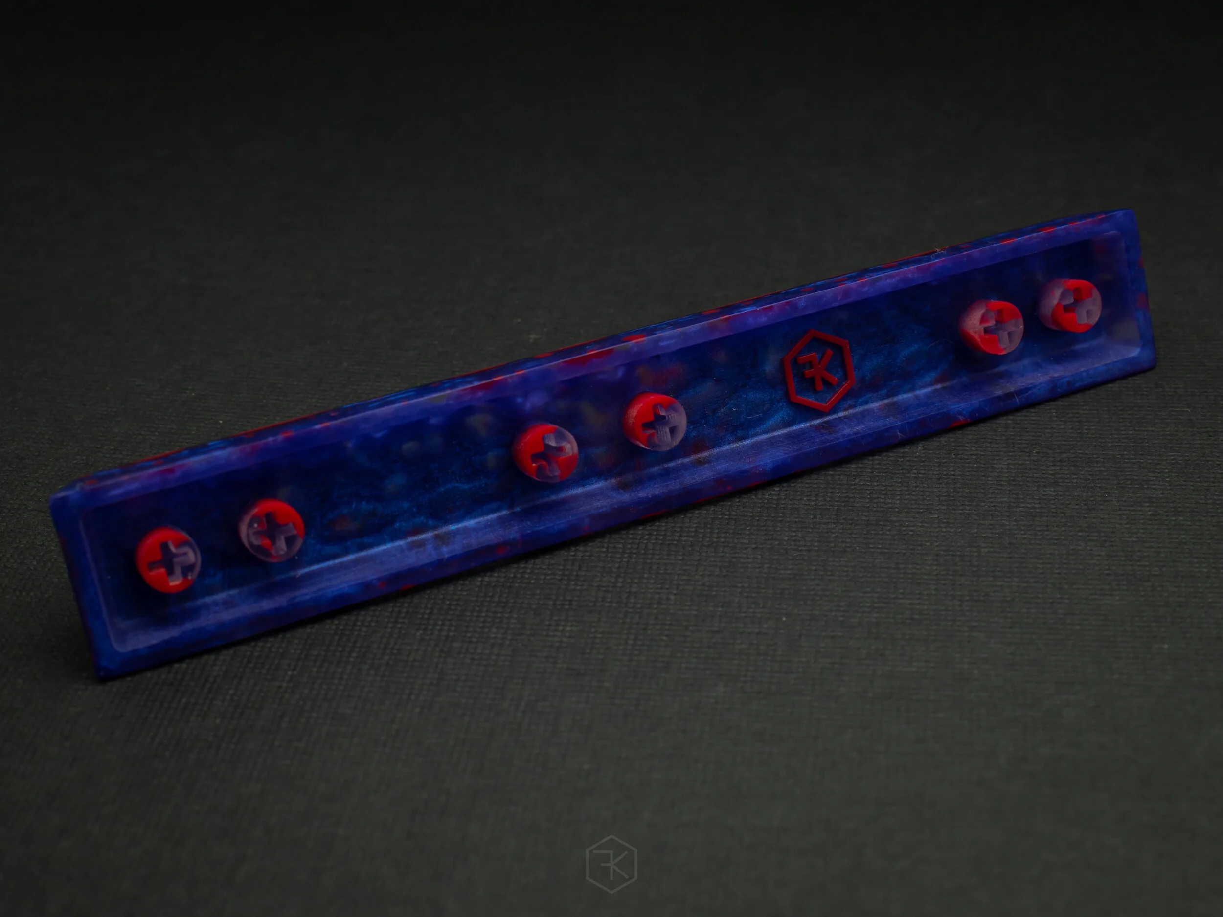 Resin Cast Keycaps — Fraktal Kaps