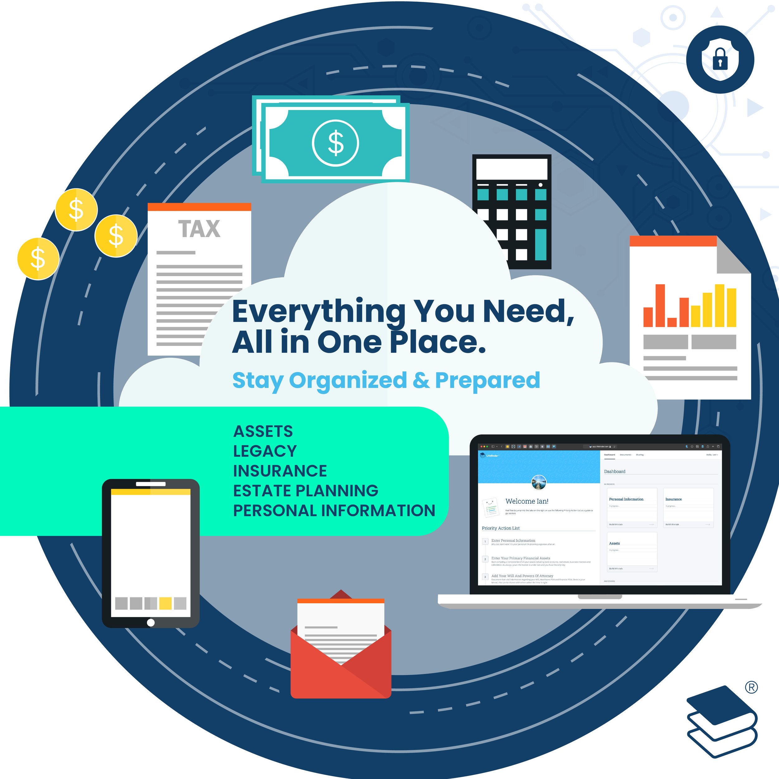 LIFE BINDER | YOUR LIFE ORGANIZATION ROADMAP