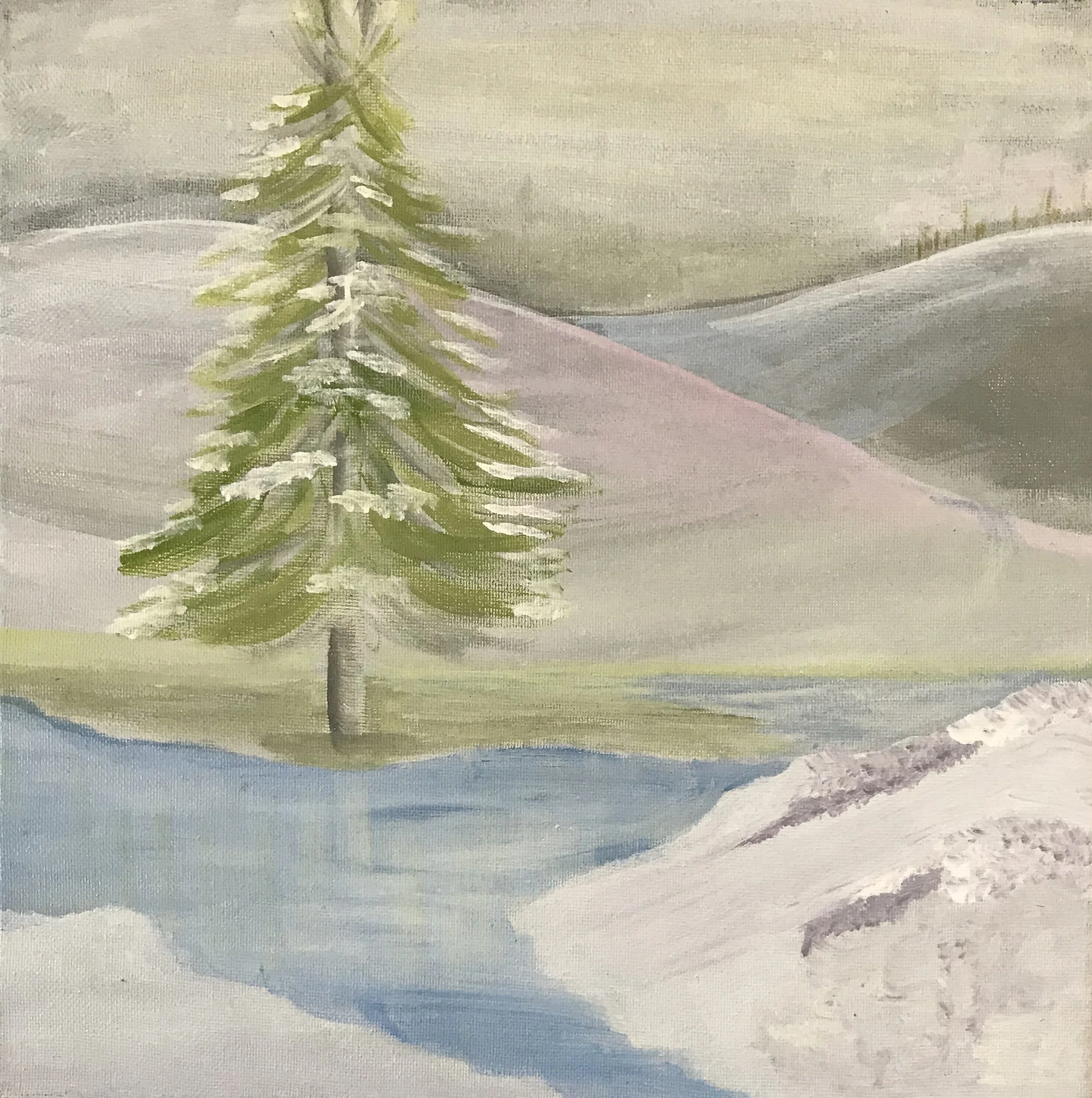 Hirsch Art Studio pieces - Acrylic on Canvas — Hirsch Art Gallery