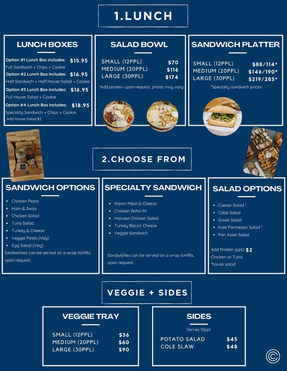 Catering — Cargo Cafe