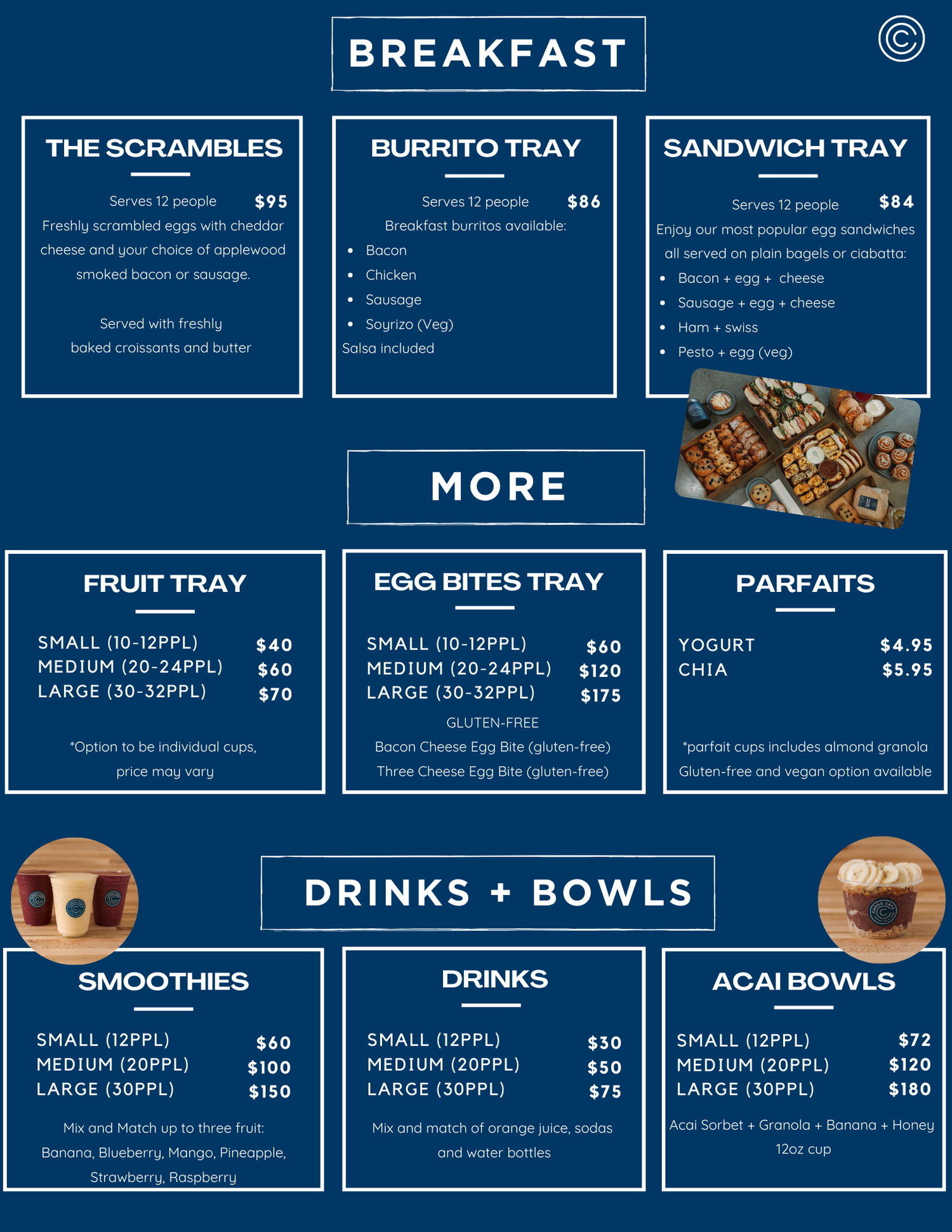 Catering — Cargo Cafe