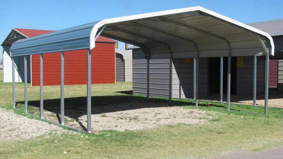 Galvanized Steel Framed Structures-Carports-Garages-Barns — Superior ...