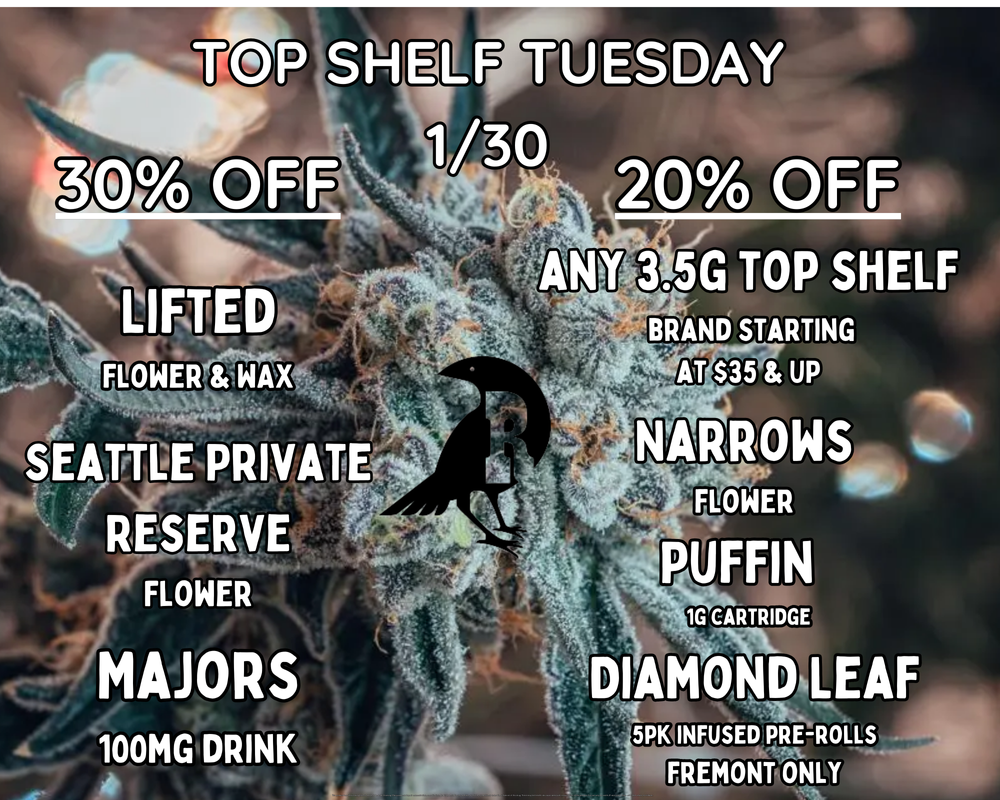 Fremont Menu — Ruckus Recreational Cannabis