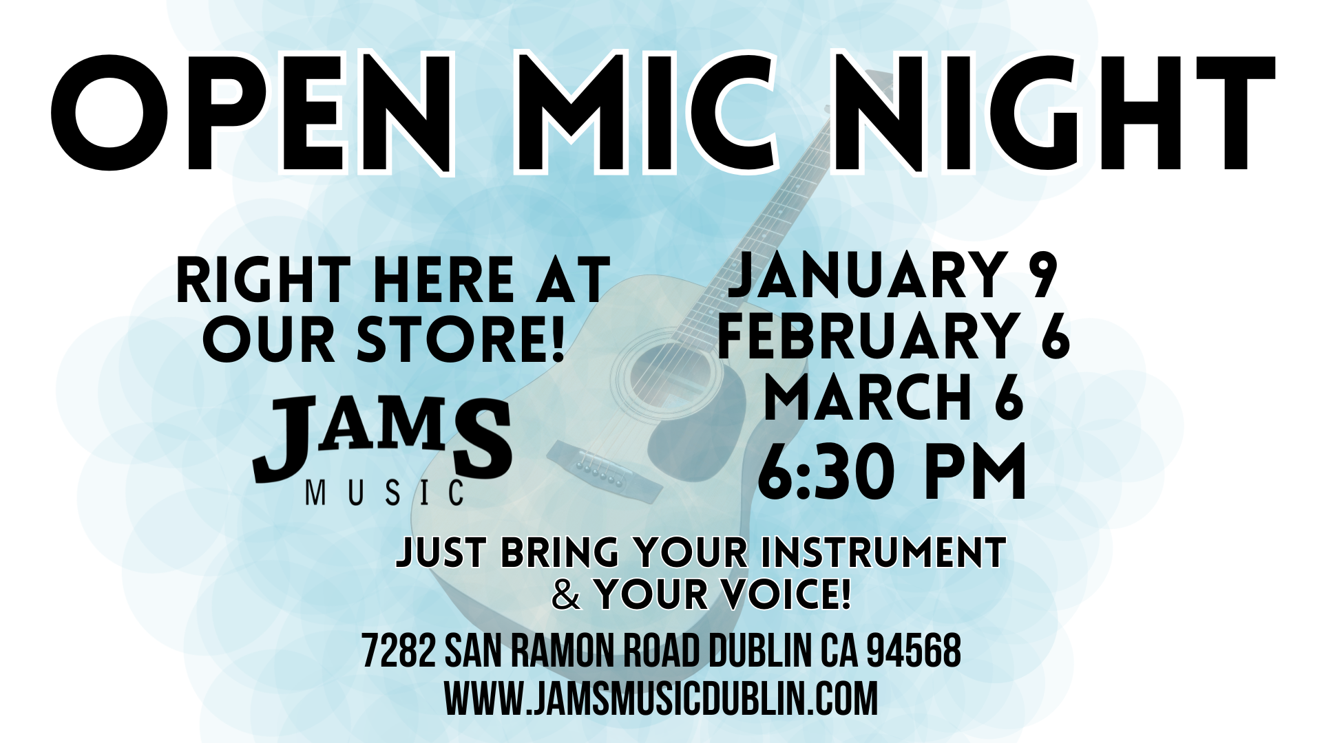 Fun Music Events in the Tri-Valley! All-ages music classes, group jam ...