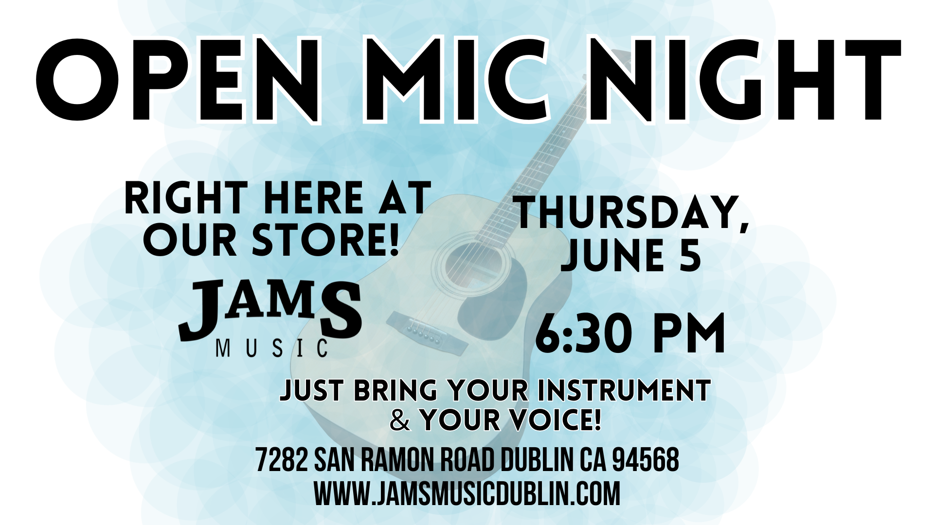 Fun Music Events in the Tri-Valley! All-ages music classes, group jam ...