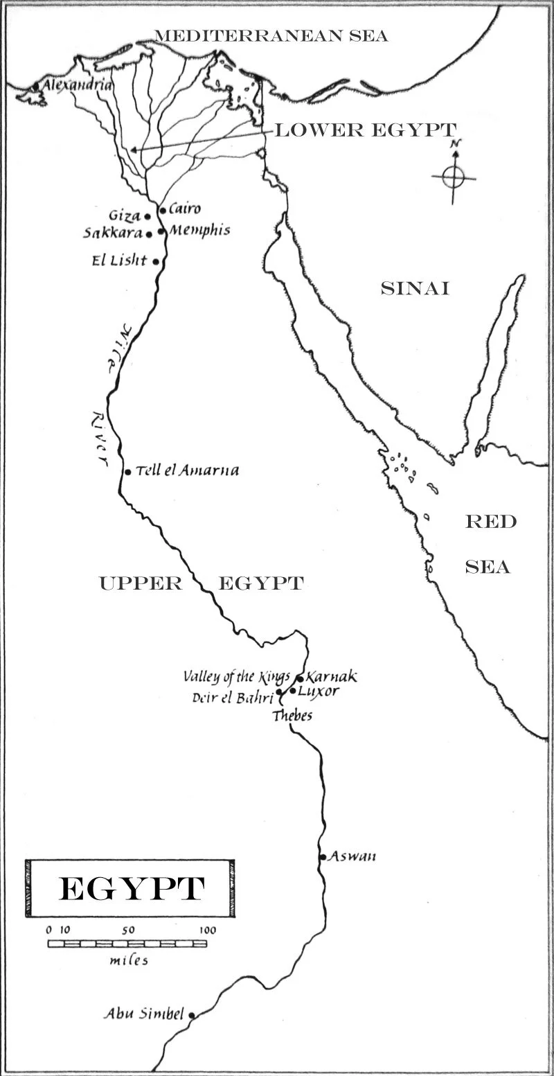 Three Kingdoms of the Egyptian Civilization — MayaIncaAztec.com