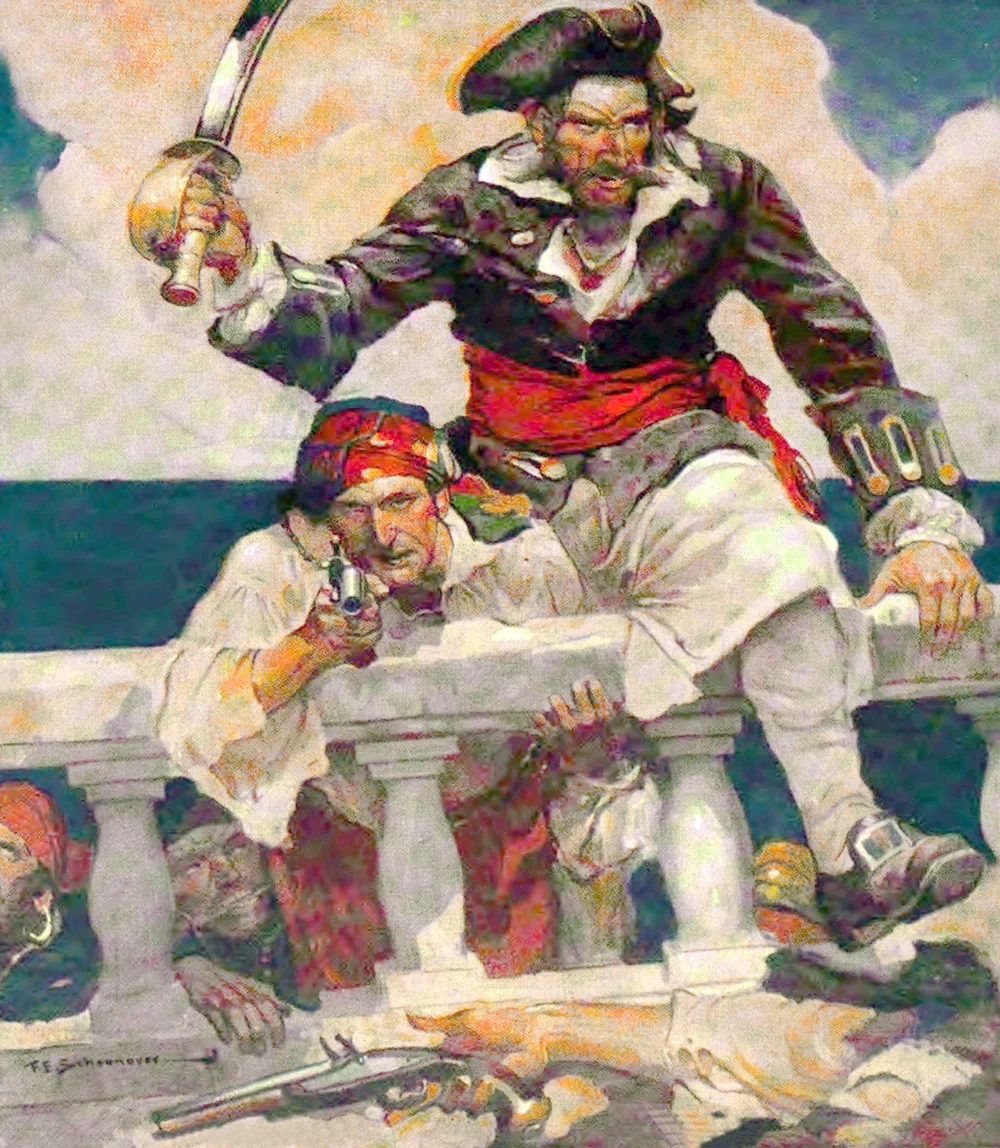 Blackbeard the Pirate — MayaIncaAztec.com