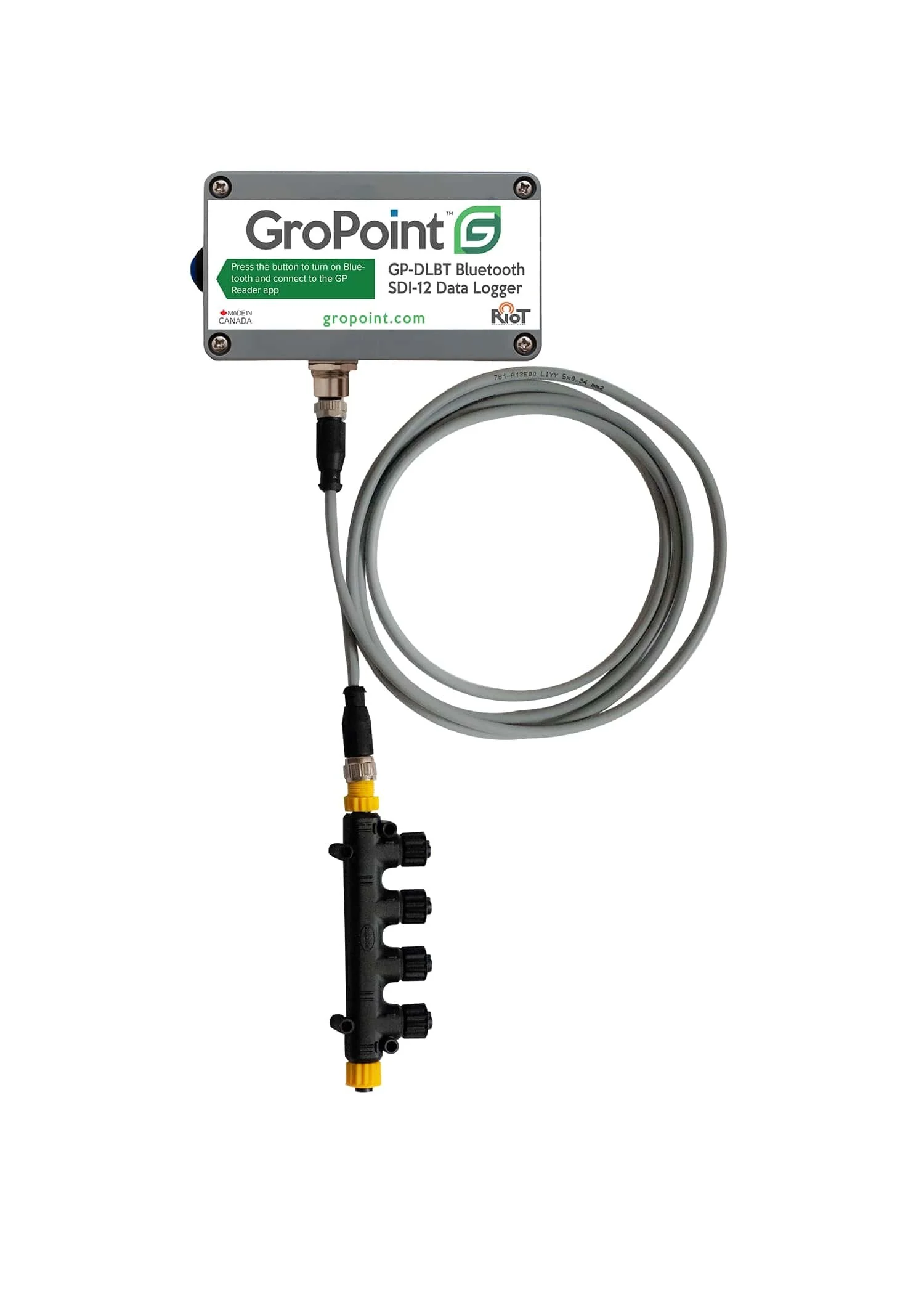 Bluetooth SDI-12 Data Logger Kit | GroPoint