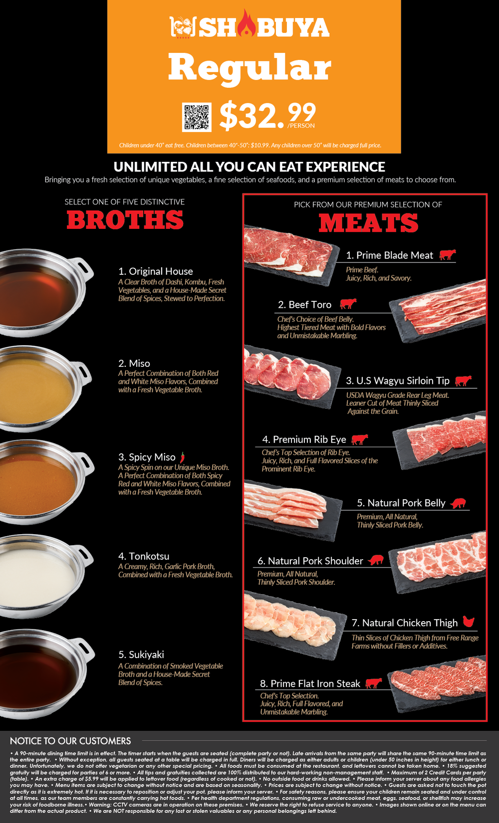 Kapolei Menu — Shabuya