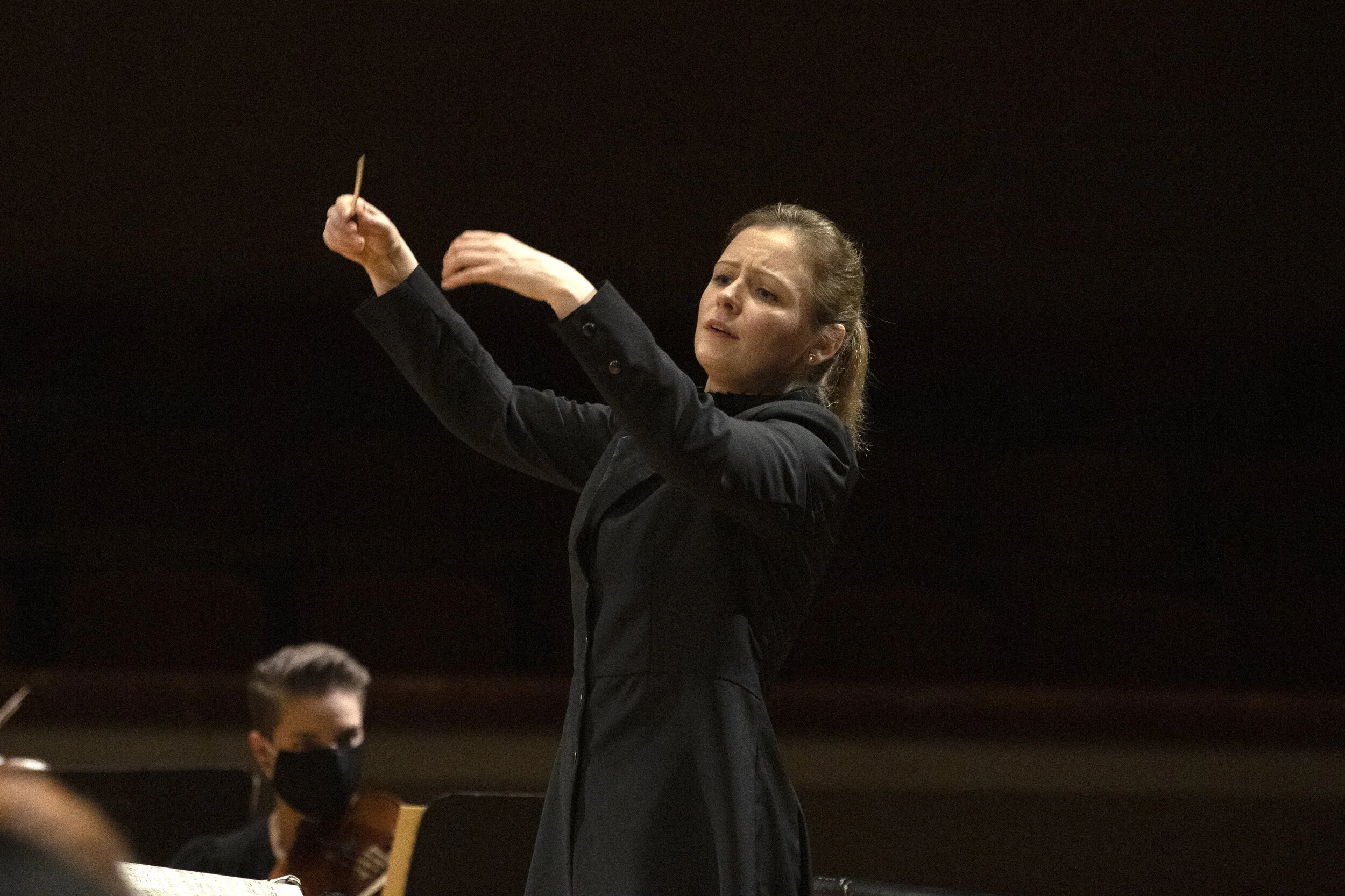 Female Orchestra Conductor