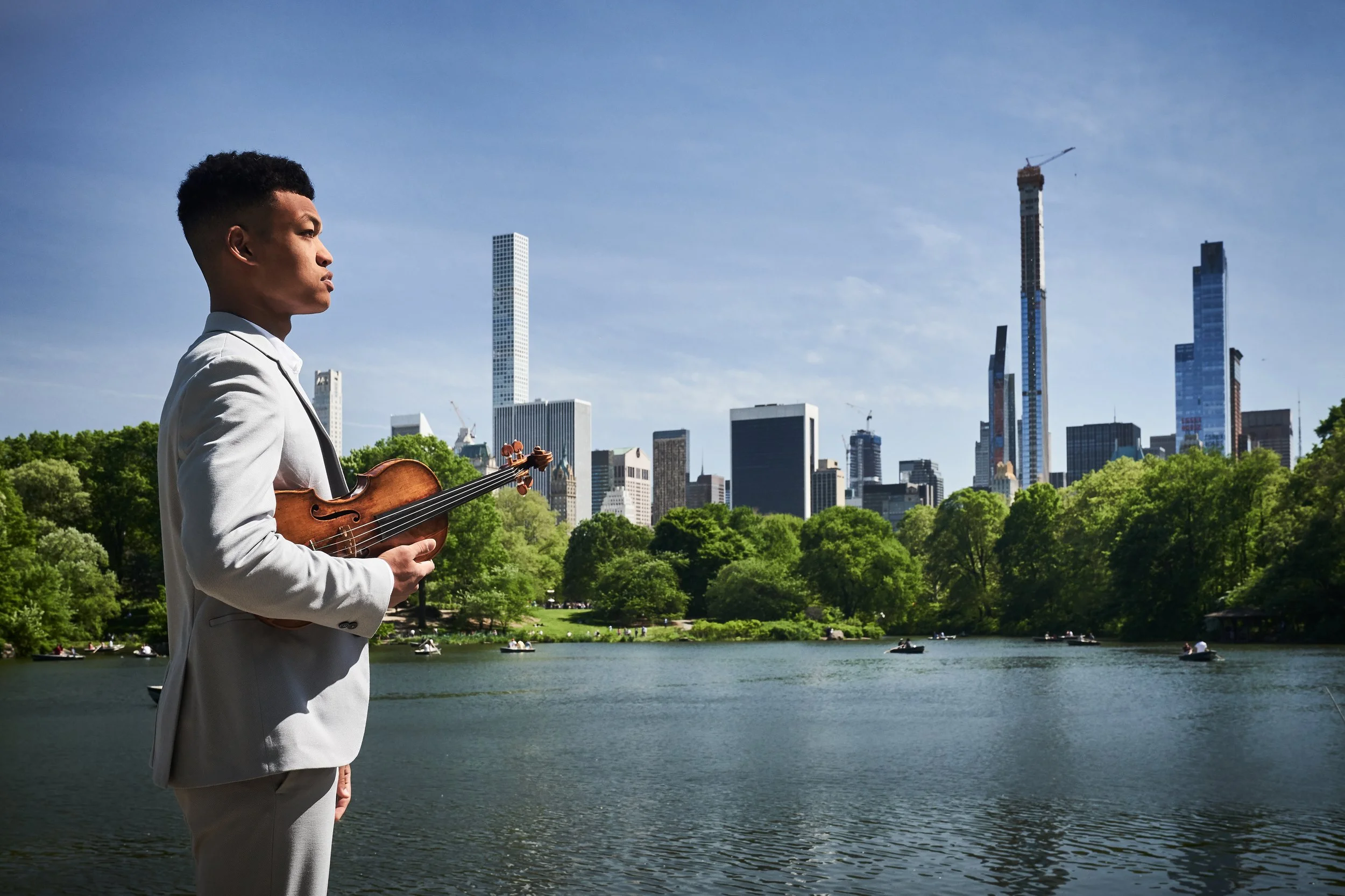 Randall Goosby featured on the cover of Gramophone Magazine — Primo Artists