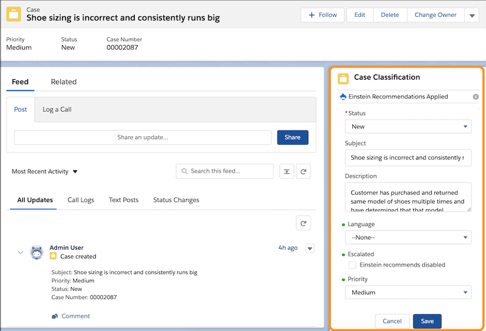 Remove Guesswork and Improve Case Accuracy with Einstein Case ...