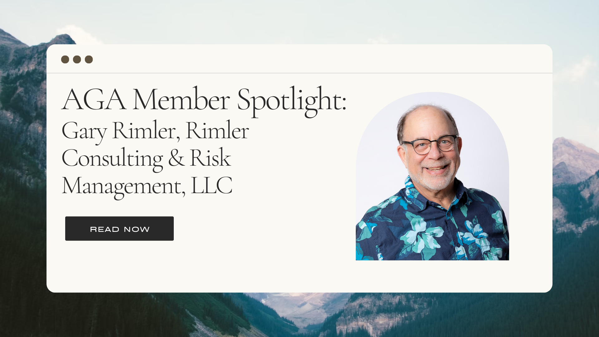 AGA Member Spotlight: Gary Rimler, Rimler Consulting & Risk Management ...