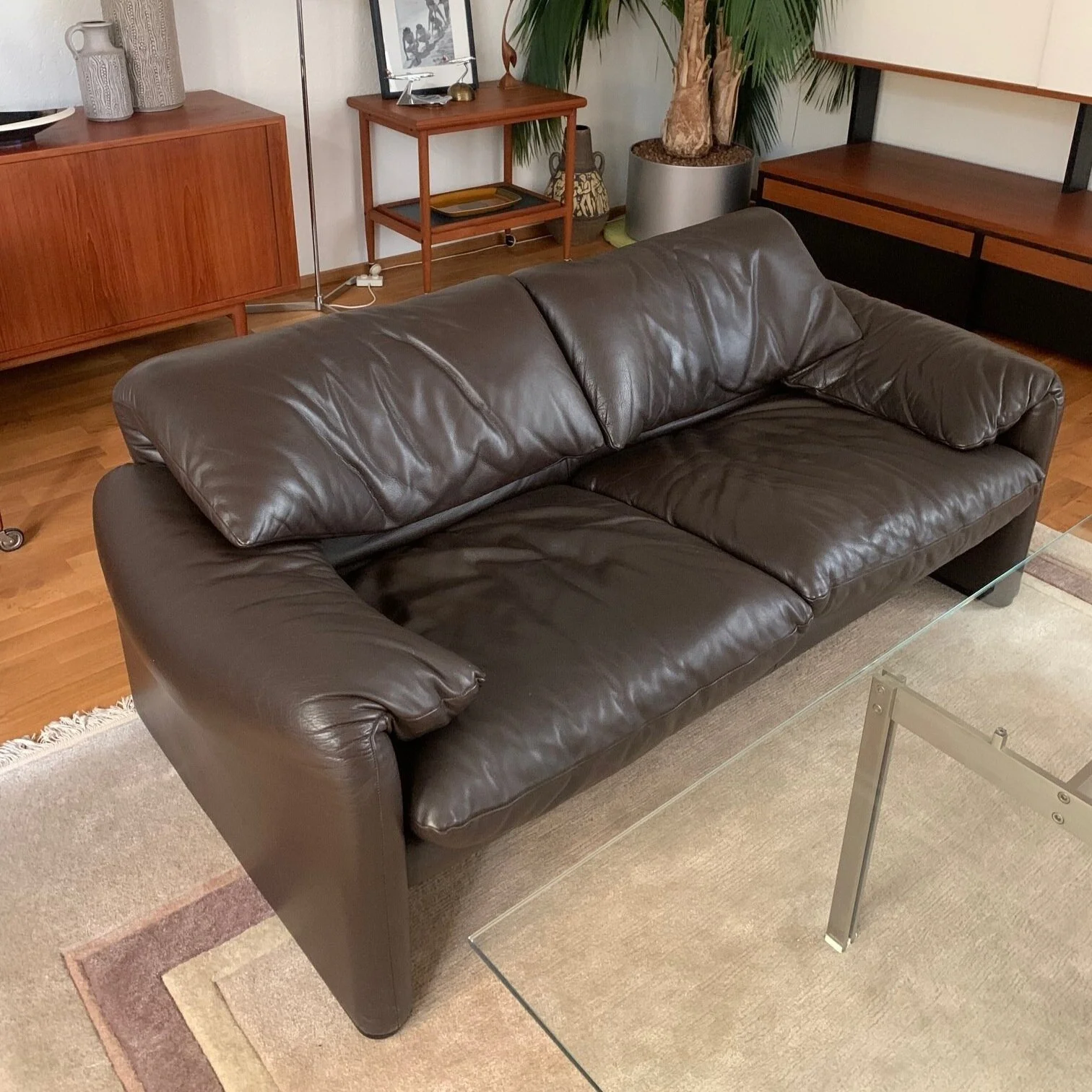 Cassina - Vico Magistretti Maralunga 2er Sofa | Modern Era - Vintage ...