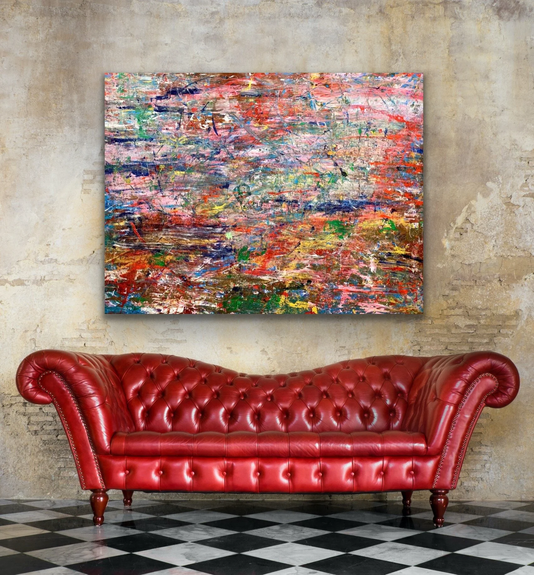 TRUE COLOURS - Original painting — Monica Maja Richardson