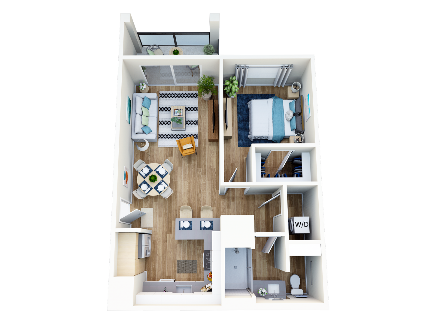 3D Floor Plans — Let's get it rented