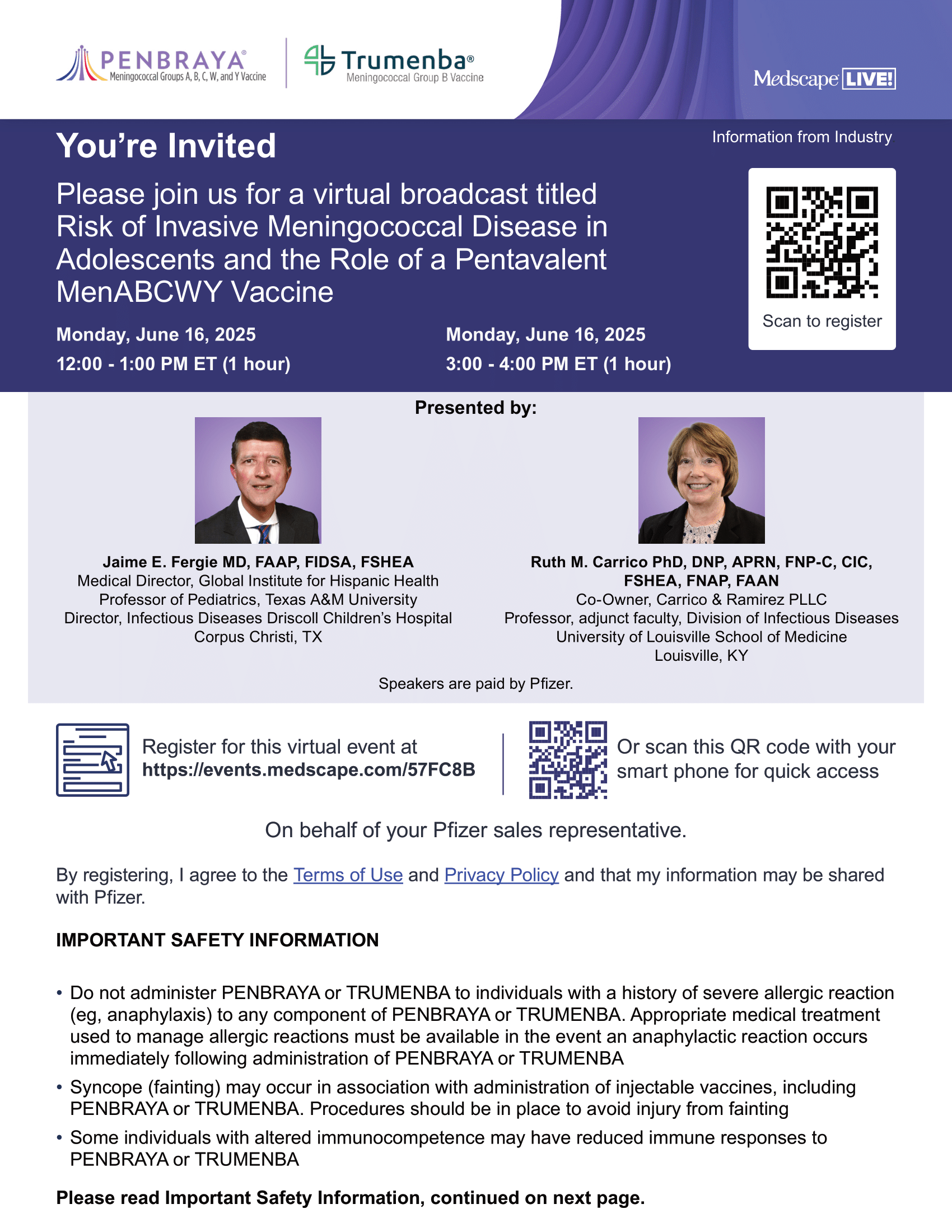You're Invited: Penbraya National Broadcast Event — Physicians Resource ...