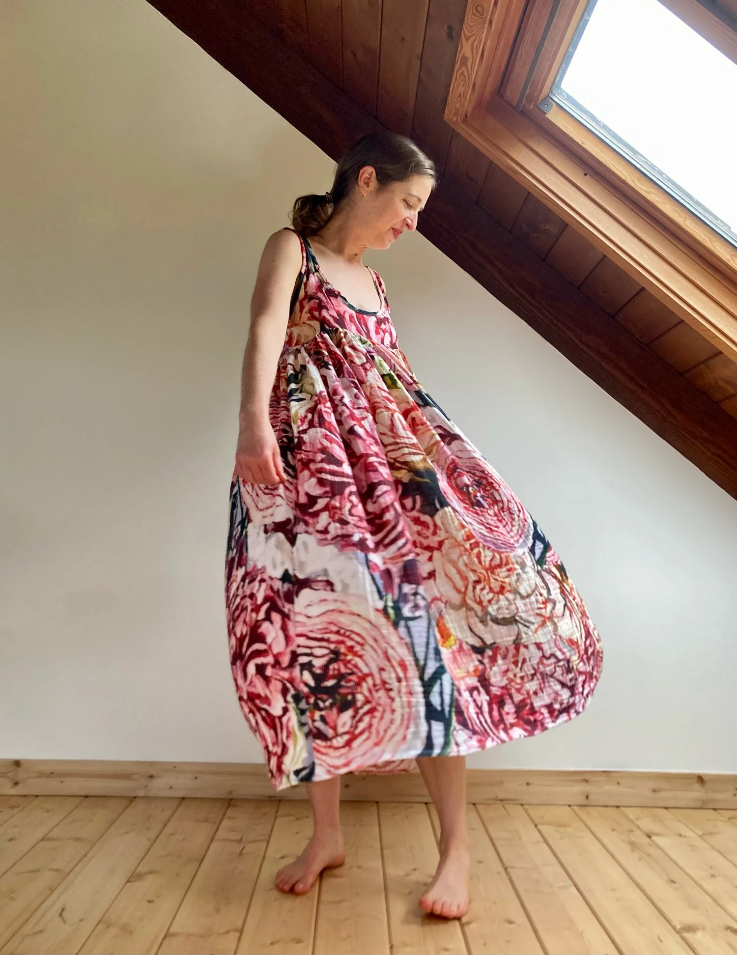 Pink Bouquet Jubilee (Fabric by the Yard) — Julia Allisson Cost