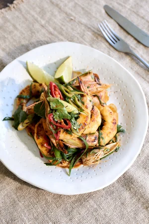 Thai Basil Grilled Prawn — Farm to Fork