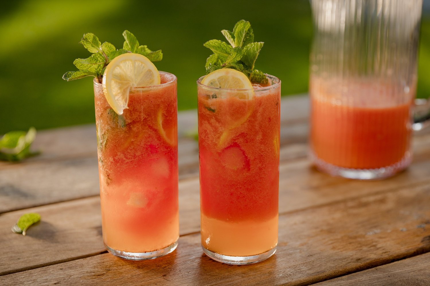 Watermelon, Mint, Lemon Agua Fresca — Farm to Fork