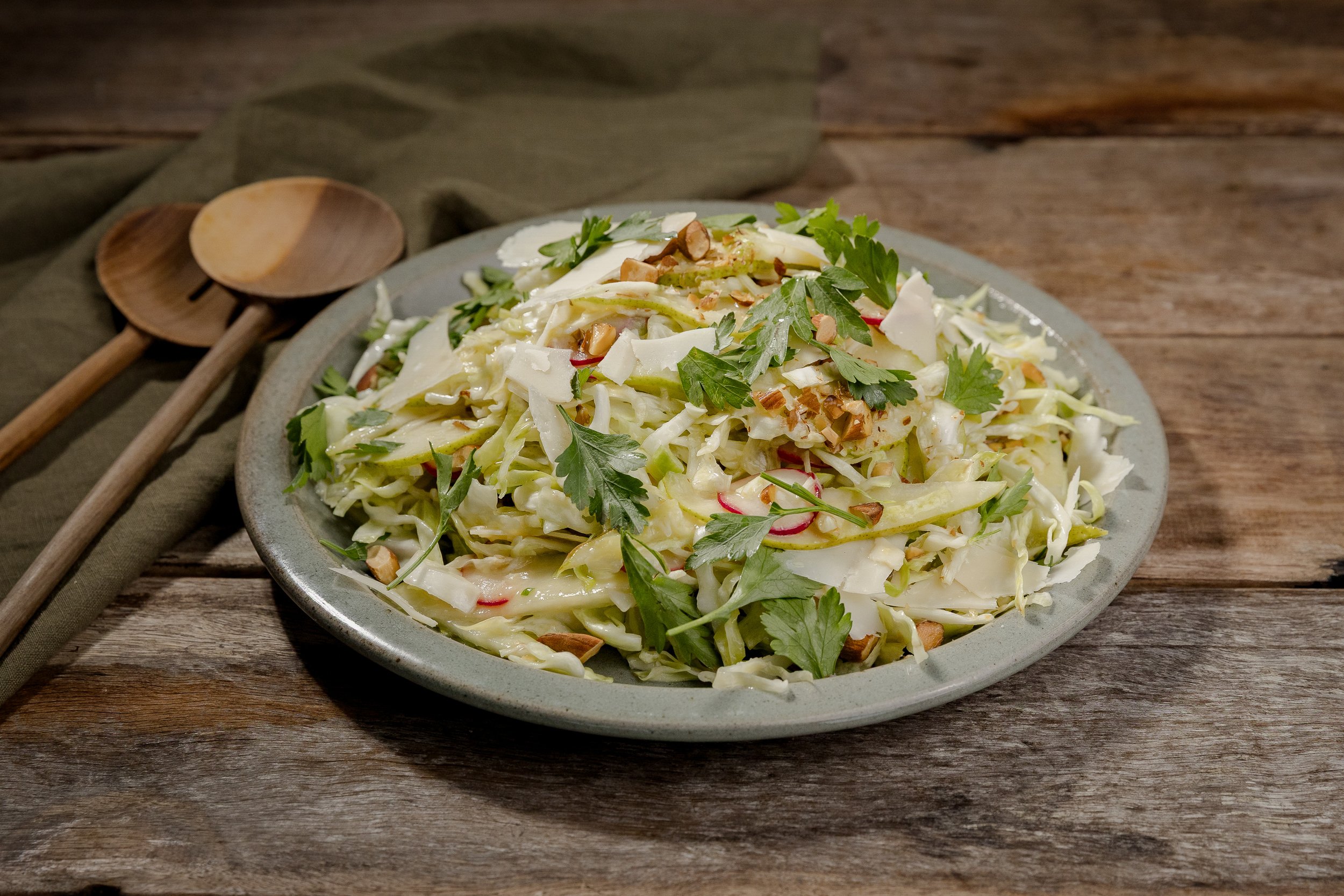 Pickled Pear Slaw — Farm to Fork