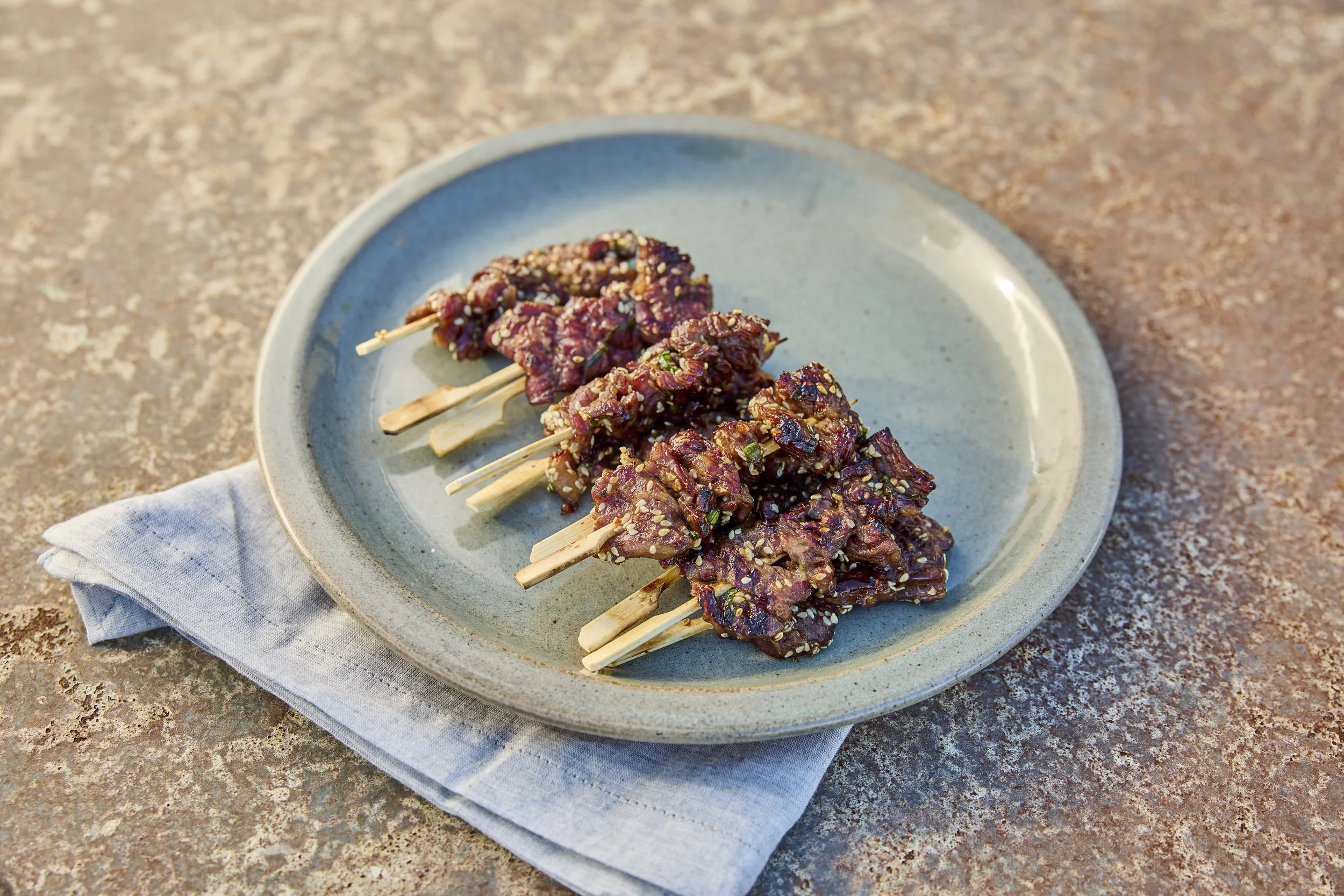Japanese Wagyu Beef Skewers — Farm to Fork
